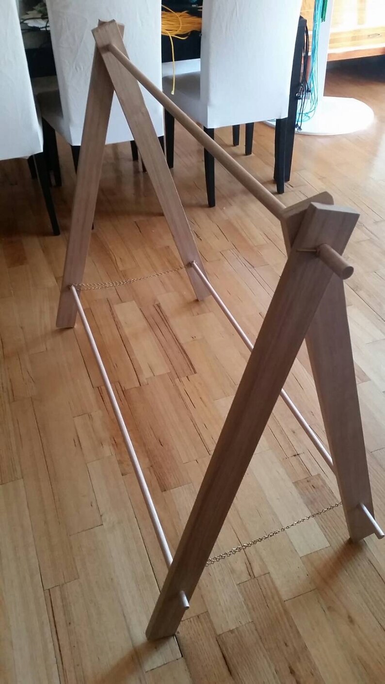 Wooden Macramé Stand Two Sizes | Etsy