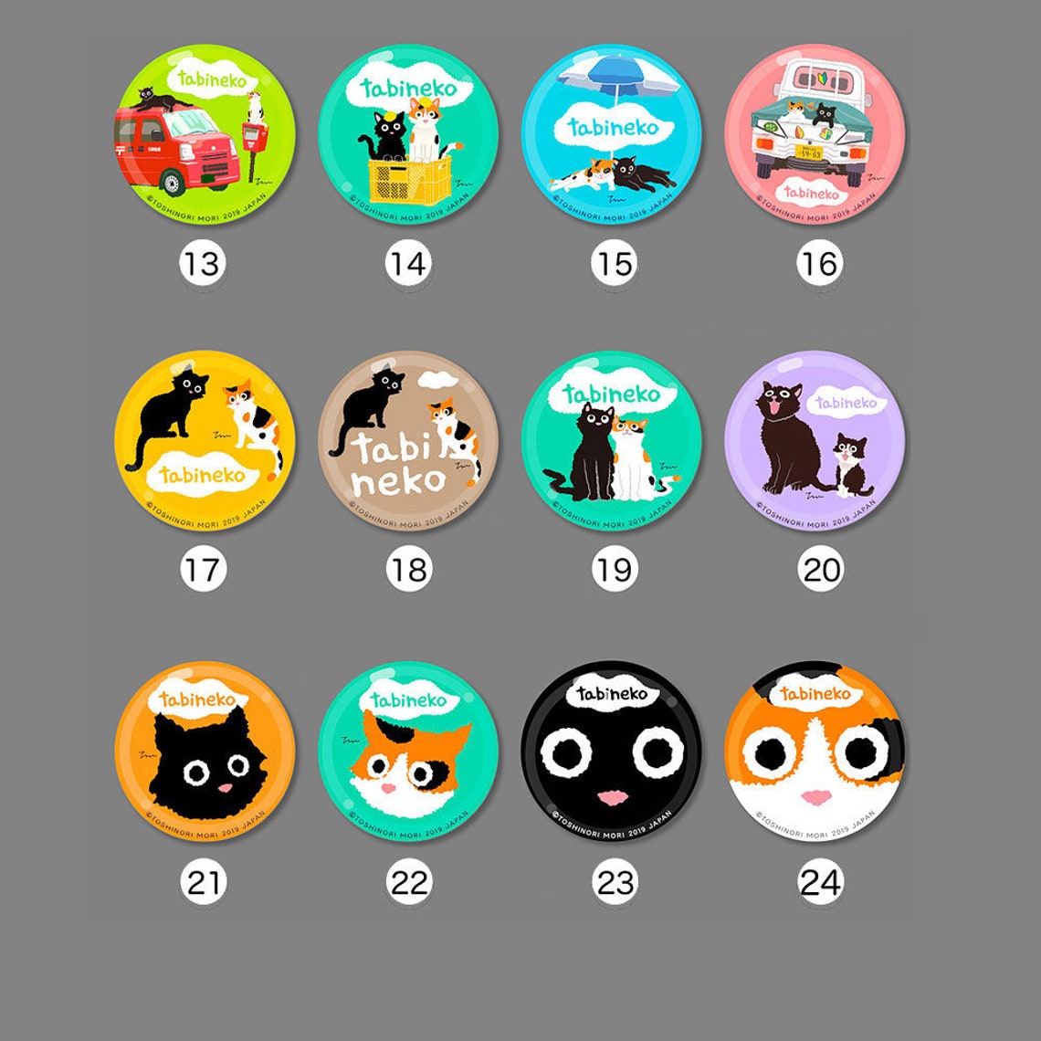 Can Badgea TYPE all 24 Design | Etsy