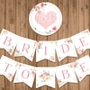 Bridal Shower Banner, PRINTABLE, Greenery Bride to Be Banner, Bridal ...