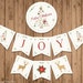 Christmas Banner, PRINTABLE, DIY, Joy Banner, Merry Christmas Banner ...