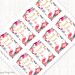 Tropical Favor Tags PRINTABLE Flamingo Favor Tags Tropical | Etsy