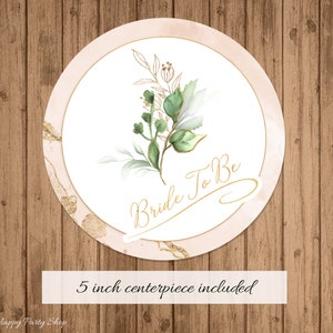 Miss to Mrs Banner, Printable, Bridal Shower Banner, Greenery Banner ...