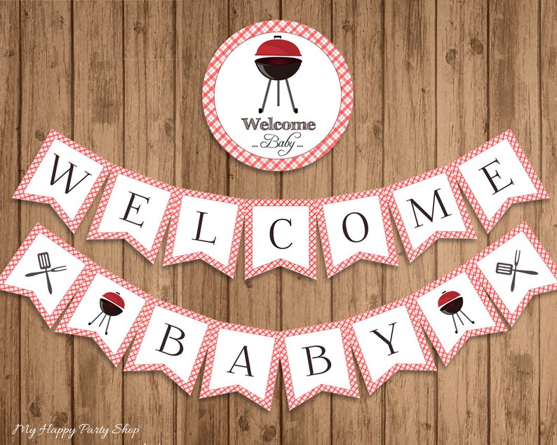 Baby Q Games Set, PRINTABLE, BBQ Shower Games (bingo, Who Knows, Advice ...