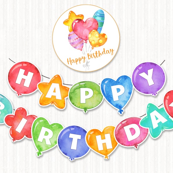 Custom Balloon Banner - Etsy