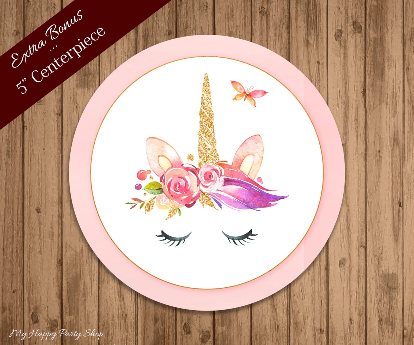 Unicorn Baby Shower Banner PRINTABLE Welcome Baby Banner - Etsy