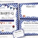 Blue Baby Q Shower Banner, Printable, BBQ Baby Shower Banner, Babyq ...