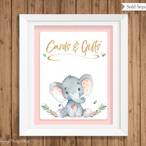Elephant Book Plates, PRINTABLE, Elephant Baby Shower, Elephant ...