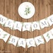 Welcome Home Banner, PRINTABLE, Greenery Homecoming Banner ...