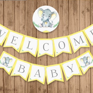 The Price is Right Card, PRINTABLE, Yellow Elephant, Elephant Shower ...