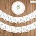 Bridal Shower Banner, PRINTABLE, Greenery Bride to Be Banner, Bridal ...