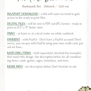 Monsters Bookmarks, Printable, Set of 8, Cute Monsters, Books and ...