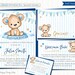 Teddy Bear Baby Shower Bingo Card PRINTABLE Boy Shower Bingo - Etsy