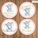 Elephant Theme Happy Birthday Party Banner, PRINTABLE, Pink, Girl ...