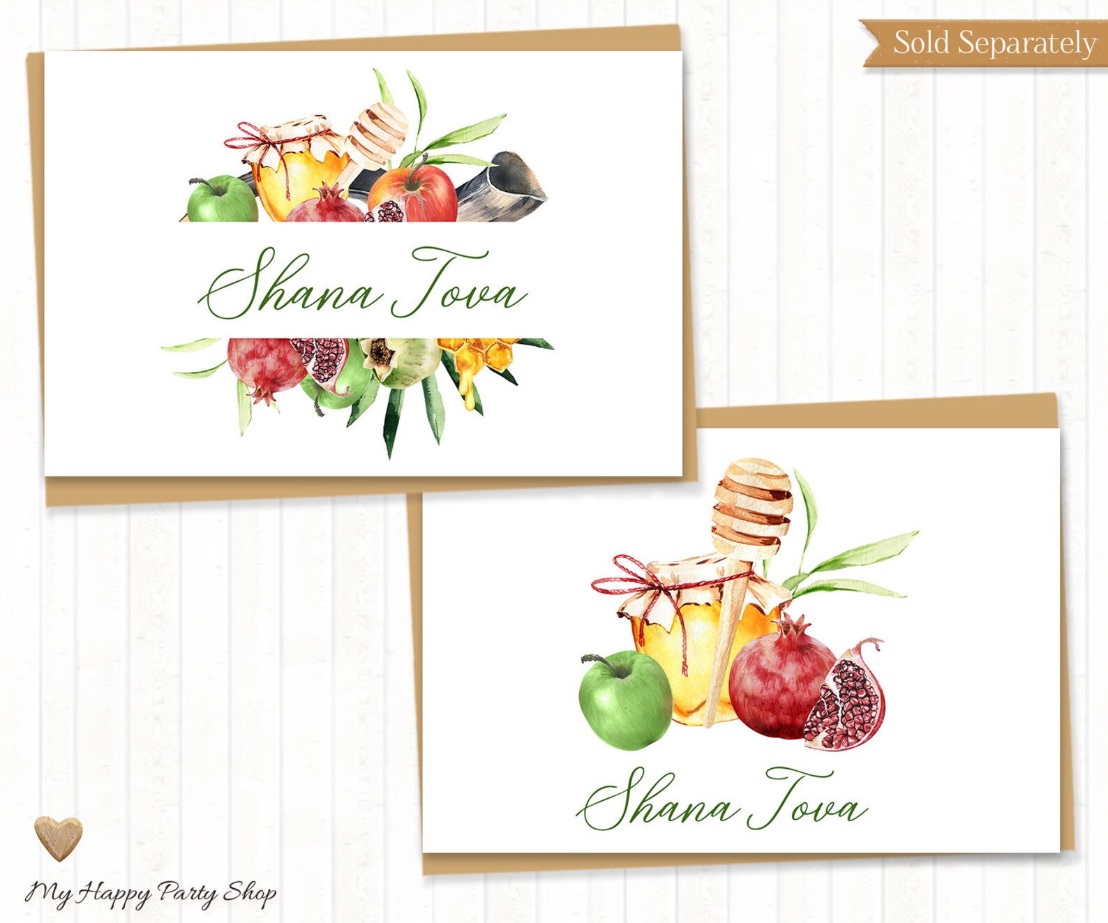 Shana Tova Banner. PRINTABLE, Rosh Hashanah Decor, Jewish New Year ...