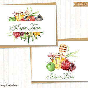 Shana Tova Banner. PRINTABLE, Rosh Hashanah Decor, Jewish New Year ...