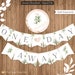 Miss to Mrs Banner, Printable, Bridal Shower Banner, Greenery Banner ...