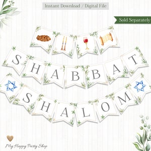 Sukkot Banner, PRINTABLE, Happy Sukkot Flag, Hebrew Jewish Holiday ...