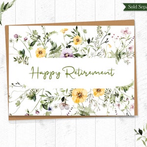 Retirement Banner, PRINTABLE, Happy Retirement, Retirement Party Decor ...