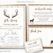 Deer Baby Shower Games Set, PRINTABLE, Woodland Baby Shower Games, Set ...
