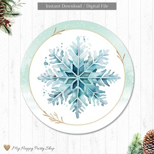 Hello Winter Banner, PRINTABLE, Welcome Winter Flag, Winter Party Decor ...