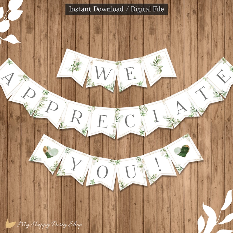 Volunteer Appreciation Banner - Etsy