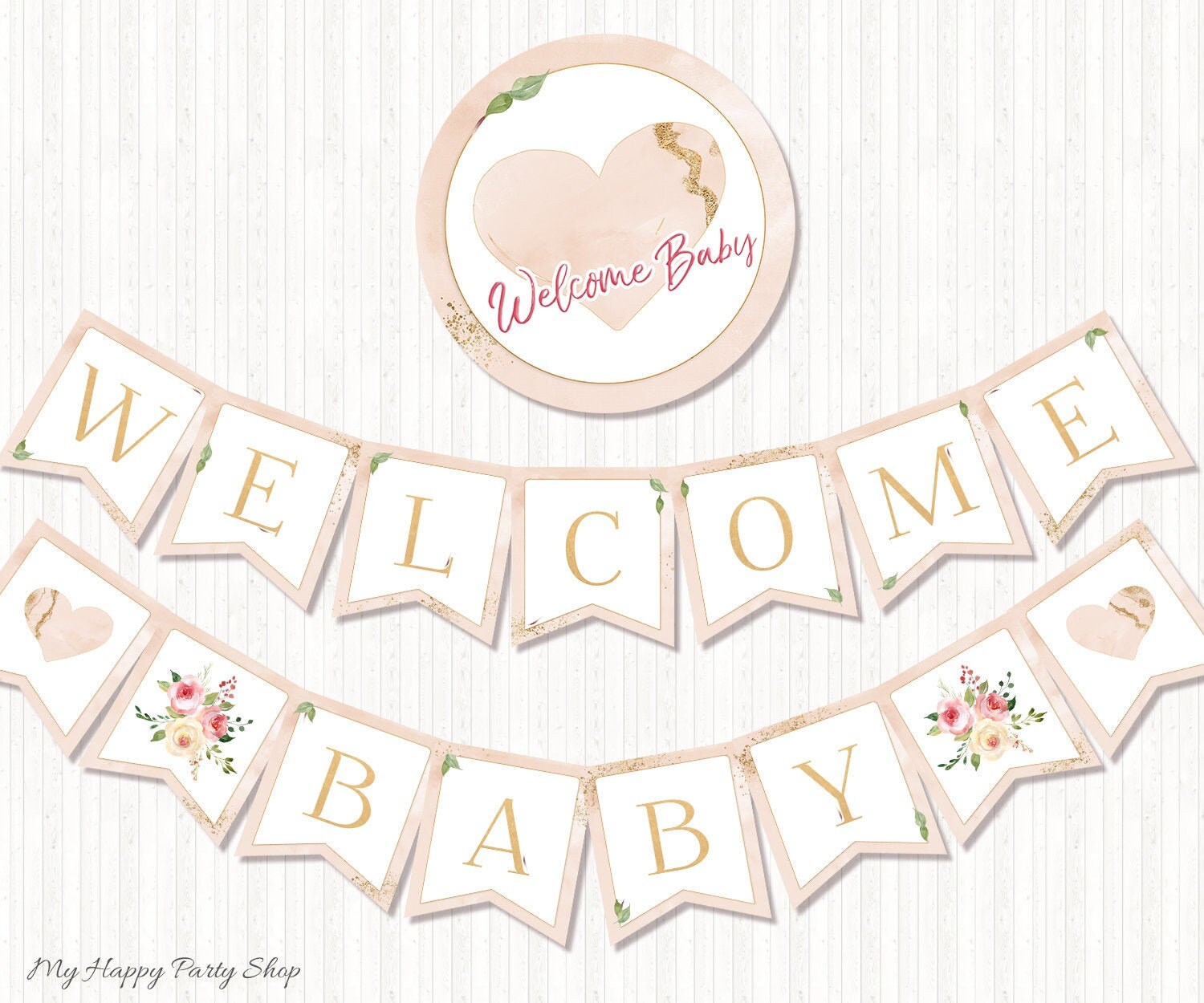 Its A Girl Banner Printable