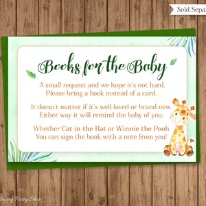 Animals Book Plates, PRINTABLE, Safari Baby Shower, Animals Bookplates ...