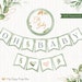 Sage Welcome Baby Banner, PRINTABLE, Olive Green Welcome Baby, Baby ...