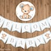 Teddy Bear Baby Shower Banner PRINTABLE Welcome Baby Baby | Etsy