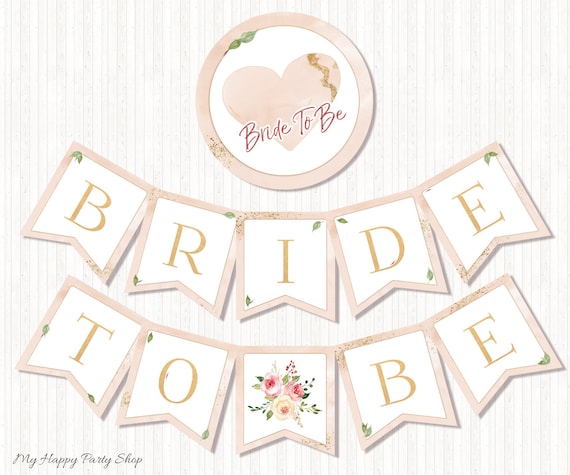 Bride To Be Banner