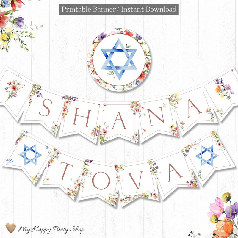 Jewish New Year Cards - Etsy