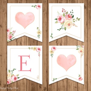 Bridal Shower Decoration, Printable, Custom Banner, Bridal Shower ...
