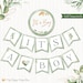 Oh Baby Banner, PRINTABLE, Sage Baby Shower, Olive Green Welcome Baby ...