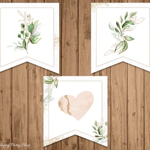 Welcome Home Banner, PRINTABLE, Greenery Homecoming Banner ...