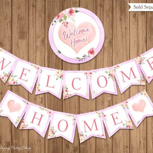Baby in Bloom Banner, PRINTABLE, DIY, Pink Roses, Blush Roses, Roses ...