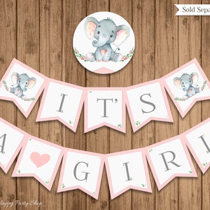 Elephant Book Plates, PRINTABLE, Elephant Baby Shower, Elephant ...