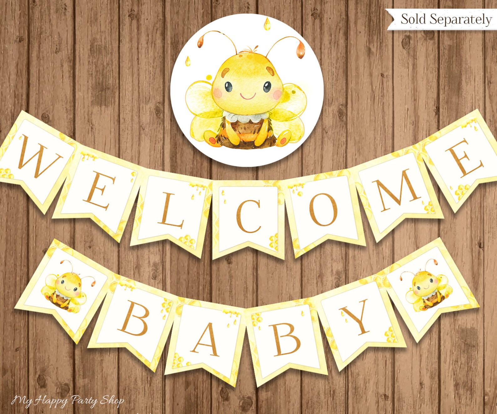 Bee Bingo Game PRINTABLE Bee Bingo Game Bee Theme Neutral - Etsy