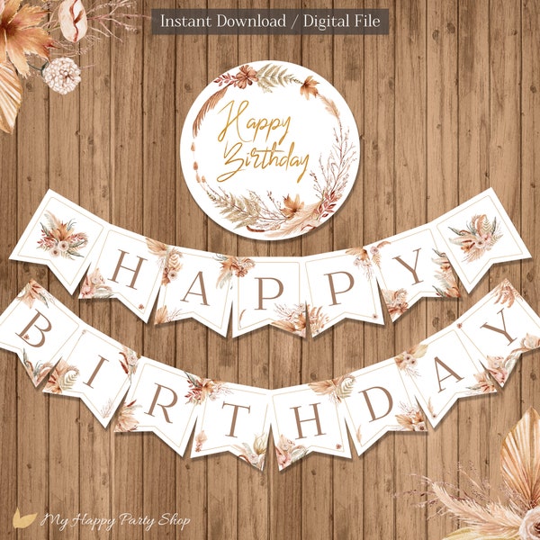 Boho Birthday - Etsy