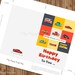 Cars Happy Birthday Card PRINTABLE Cars Greeting Card Boy - Etsy
