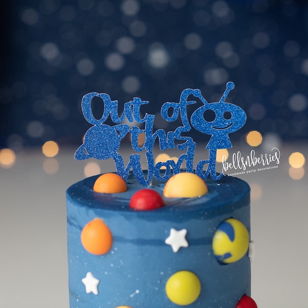 Out of This World Cake Topper - Etsy