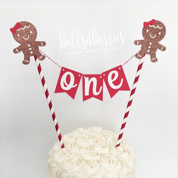 Gingerbread 1st Birthday - Etsy