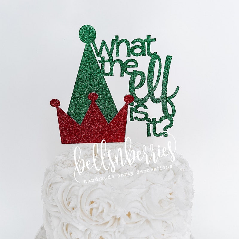 Elf Cupcake Toppers - Etsy