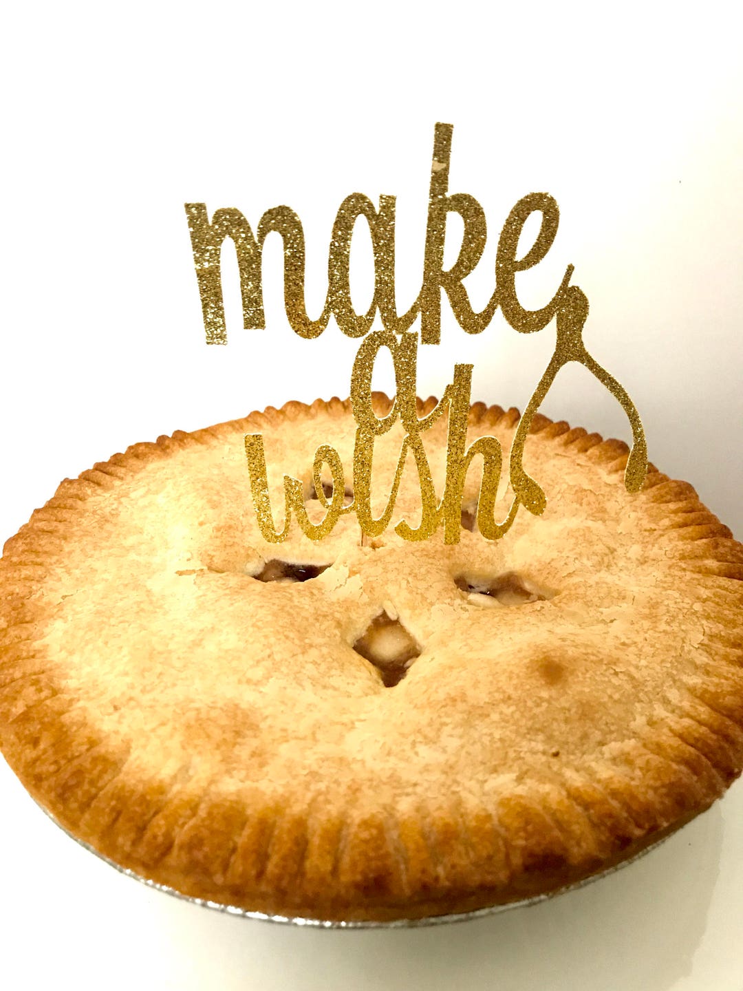 Make a Wish Thanksgiving Cake Topper/ Gobble Til You Wobble Topper ...