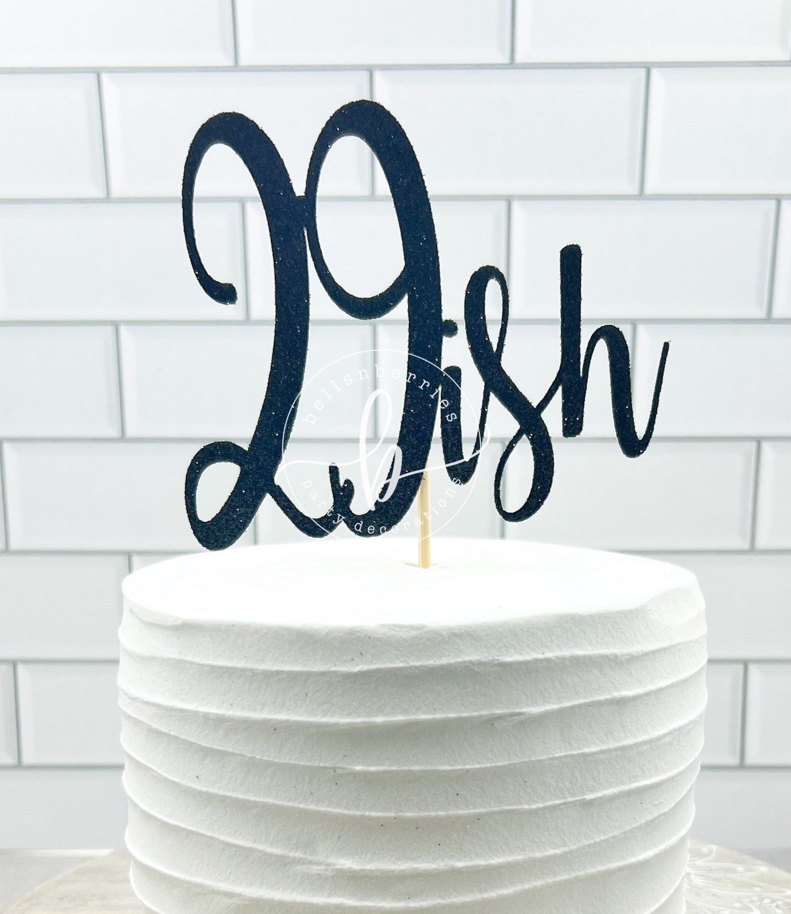 29ish Cake Topper/ 30th Birthday Cake Topper/ Birthday Cake Topper - Etsy