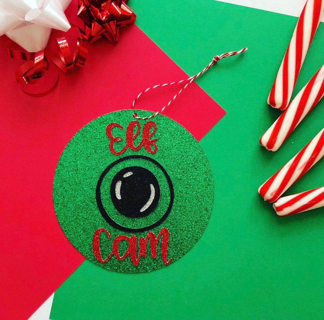 Elf Cam Ornament / Christmas Cam / Spy Cam / Elf Camera Decor ...