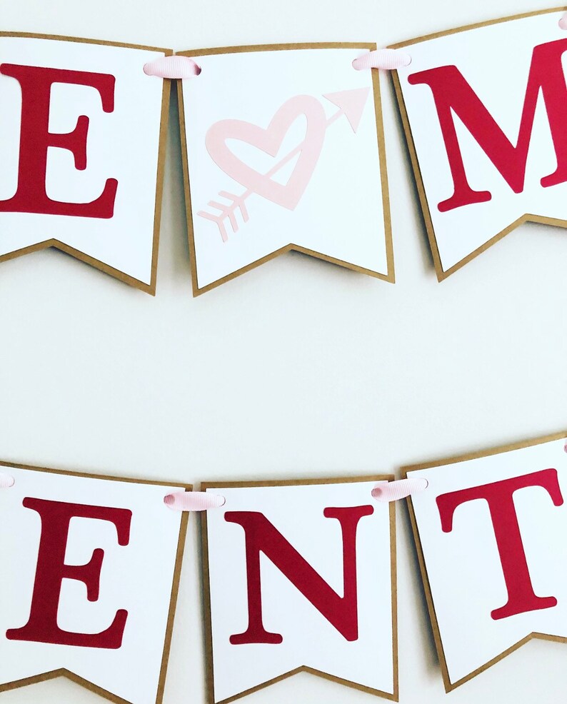 Valentine's Day Rustic Banner / Rustic Valentine Banner / Be My ...