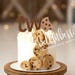 Milk & Cookies Birthday Cake Topper: Glitter Cardstock, First Birthday ...