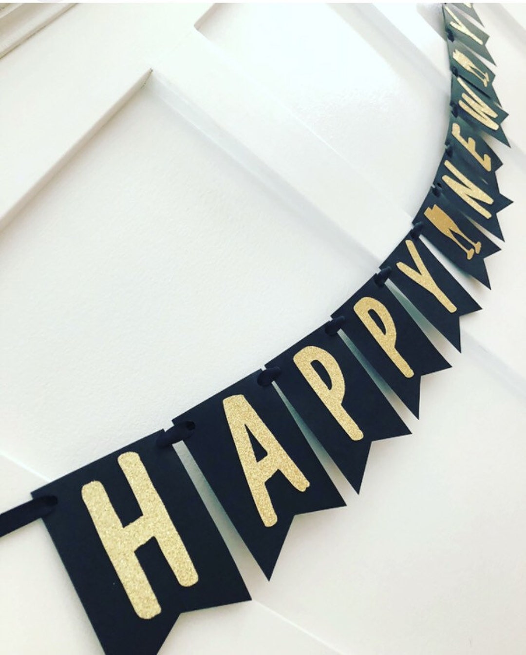 Happy New Year Banner / Hello 2023 / New Year's Decoration / New Years ...