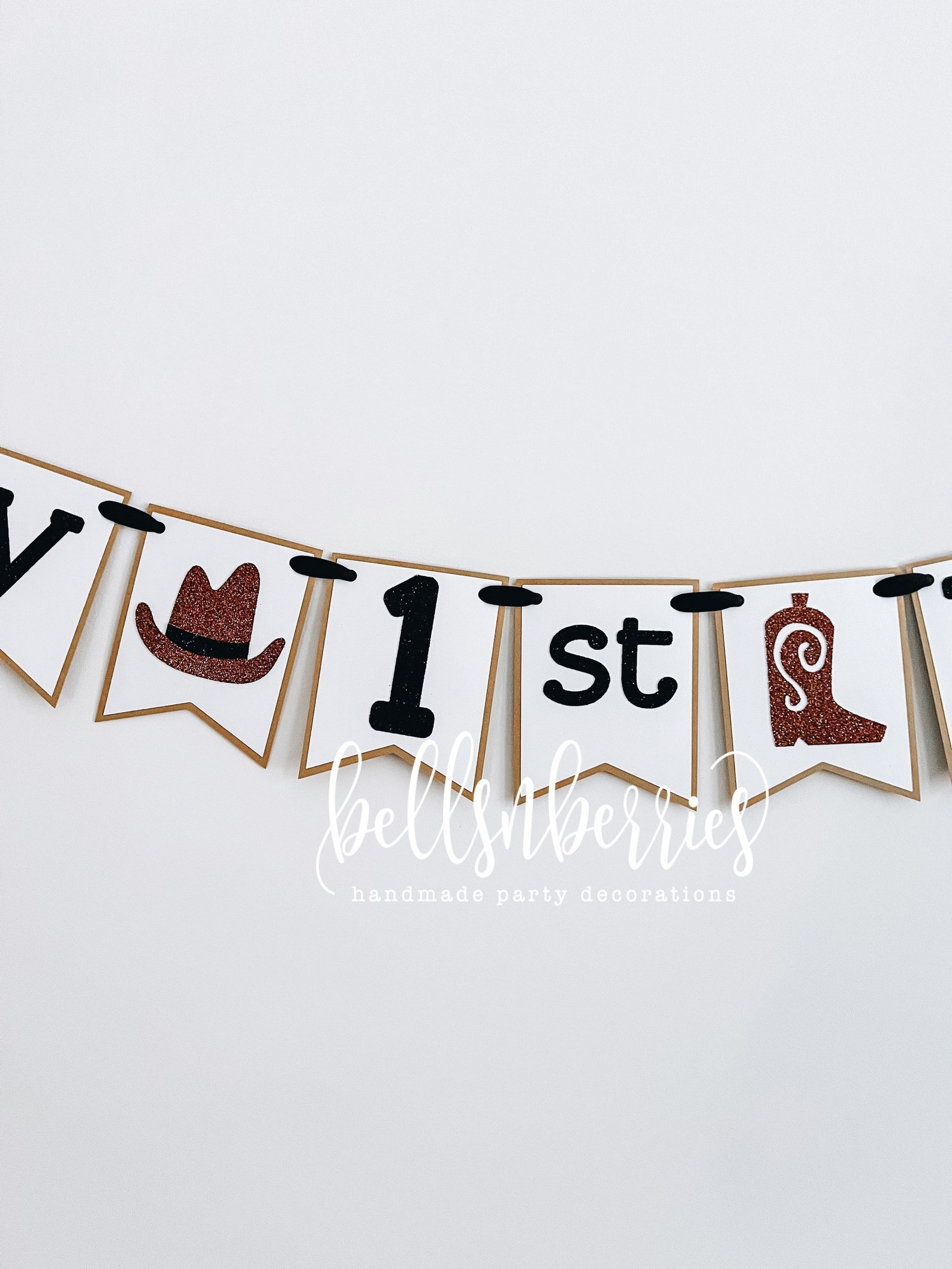 My First Rodeo Birthday Banner / Cowboy Birthday Banner / - Etsy