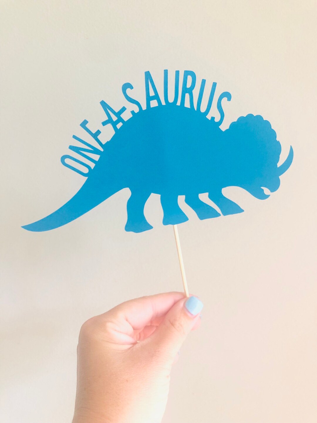 One-a-saurus Cake Topper/ Dinosaur Cake Topper - Etsy